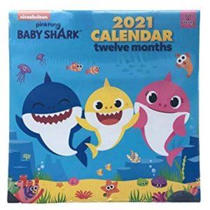 Nickelodeon | Other | Baby Shark 22 Twelve Month Calendar Nwt | Poshmark